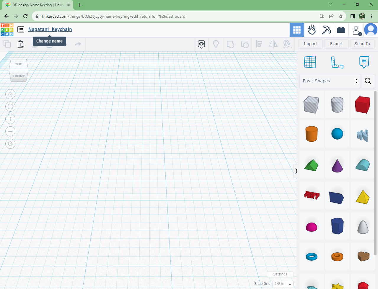 Introduction to Tinkercad: Name Keychain : 13 Steps (with Pictures ...