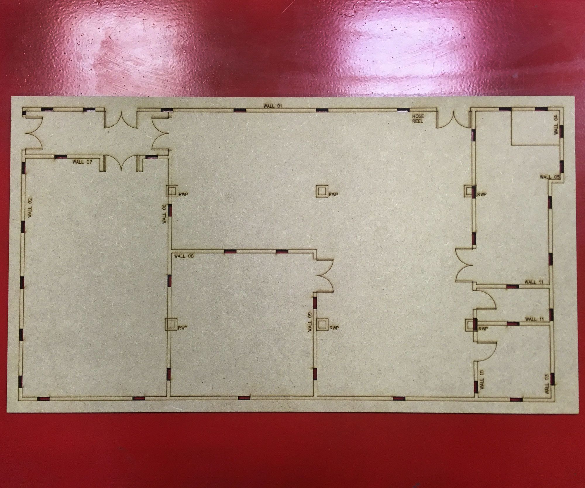 Architecture and Interior Design Scale Model for Laser Cut : 4 Steps ...