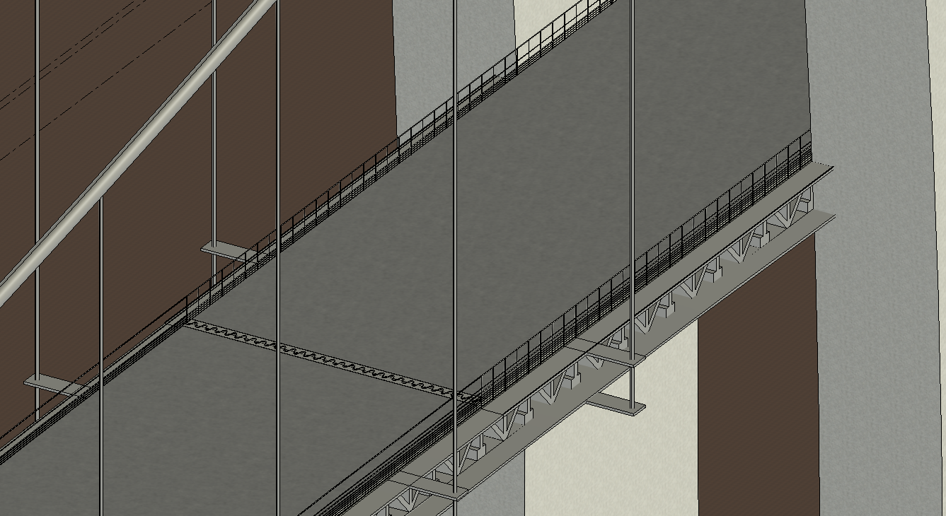 The Victory Bridge (Suspension Pedestrian Bridge Made in Revit) : 8 ...