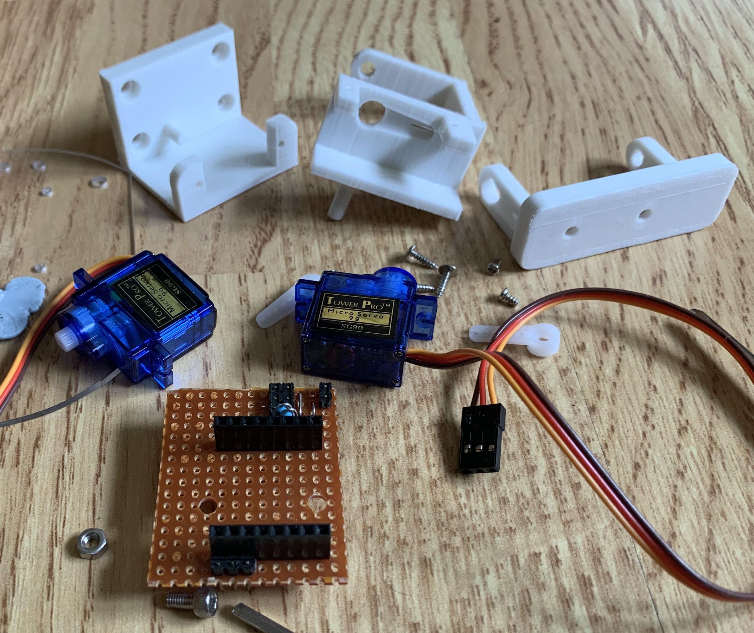 Pan and Tilt Camera With ESP32-CAM L0Cost Robot Controller : 14 Steps (with Pictures ...