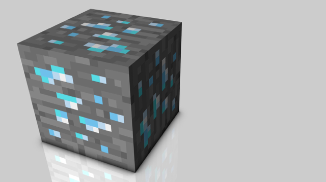 How To Draw A Minecraft Diamond Ore