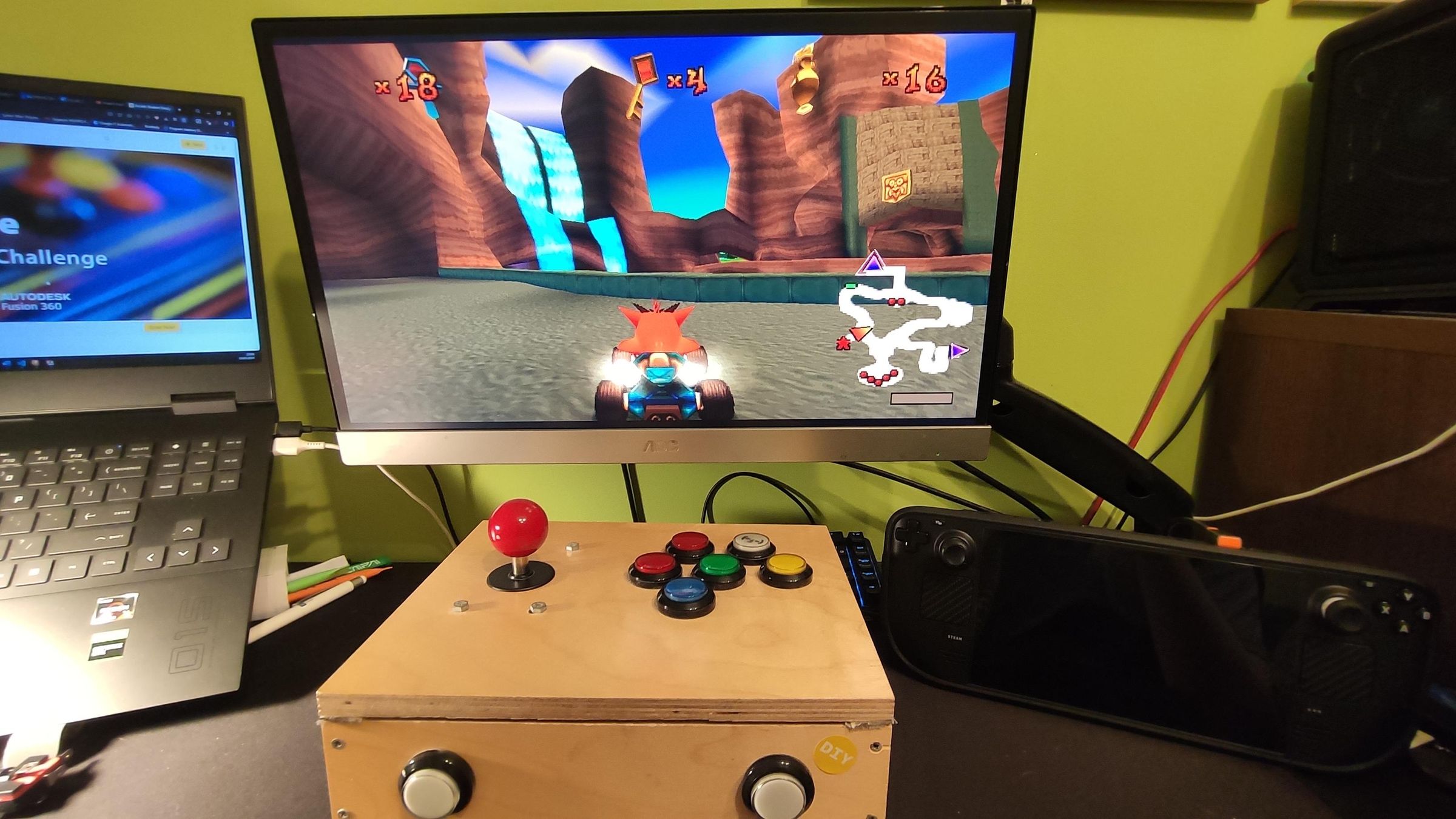 Arcade Stick for RetroPie / Steam Deck : 5 Steps (with Pictures ...