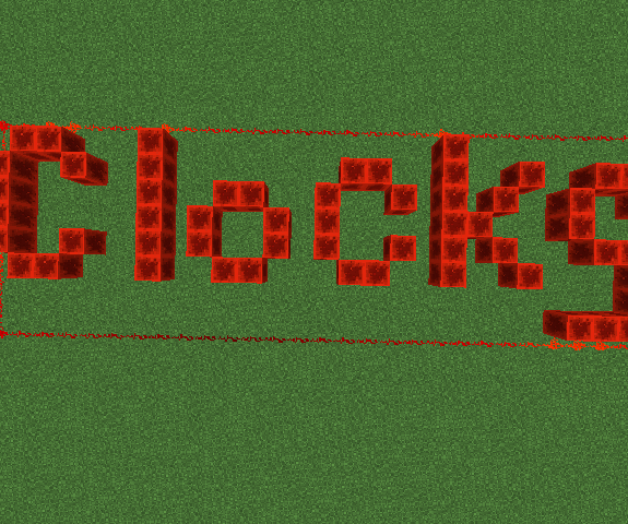 Redstone Clocks (Minecraft) : 3 Steps - Instructables