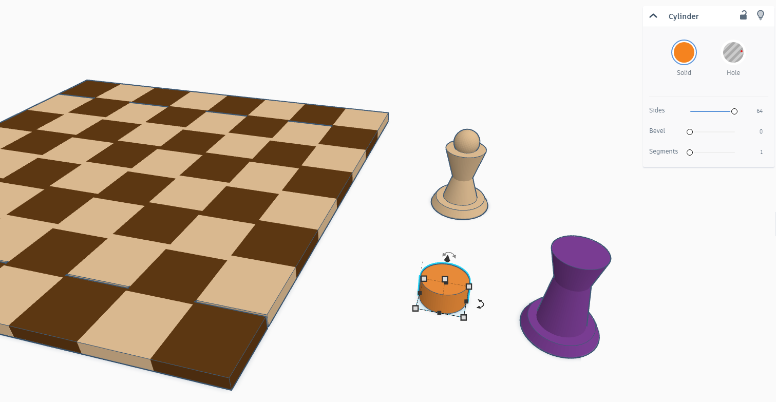 How to Make a 3D Printable Chess Set With Autodesk Tinkercad : 19 Steps ...