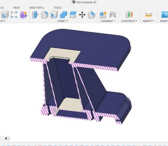 3D Printed Film Negative Phone Scanner : 9 Steps (with Pictures ...