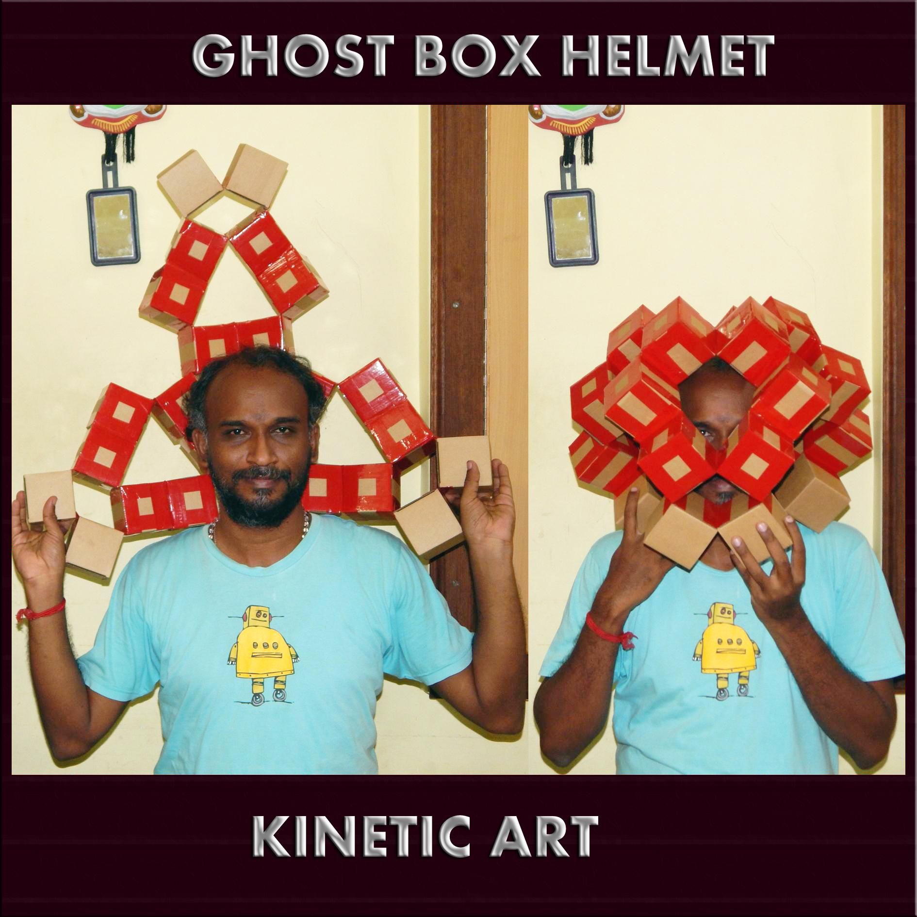 Ghost Box Helmet Kinetic Art - Ghostkube : 15 Steps (with Pictures ...