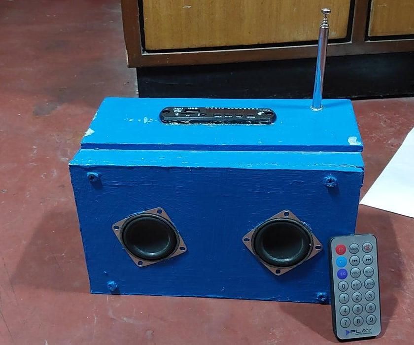 Amazing Cheap Boombox:How to Build at Home : 5 Steps - Instructables