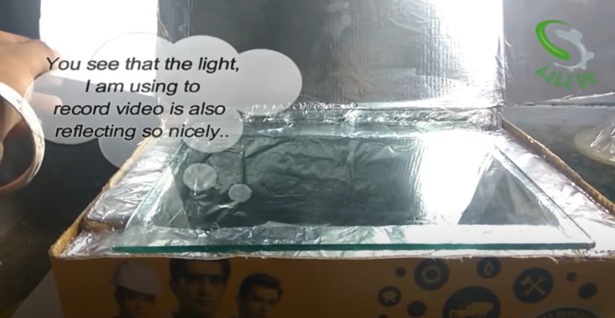 How to Make "solar Cooker" (Simple Solar Cooker) DIY Project : 4 Steps ...