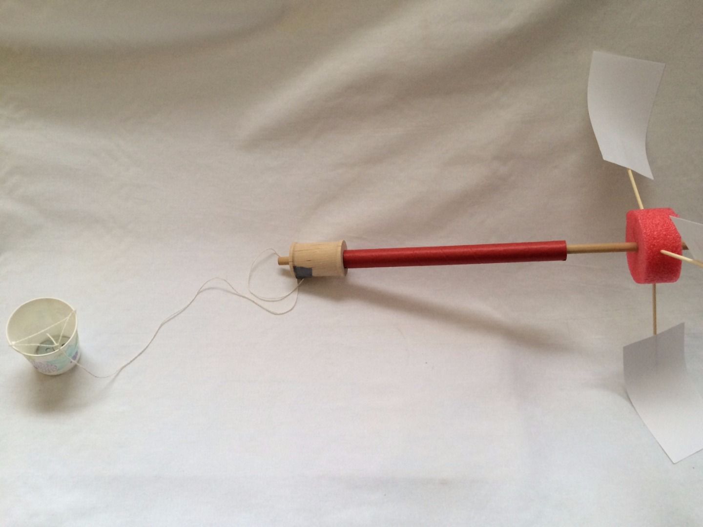 Simple MacGyver Windmill That Lifts Weight : 6 Steps - Instructables