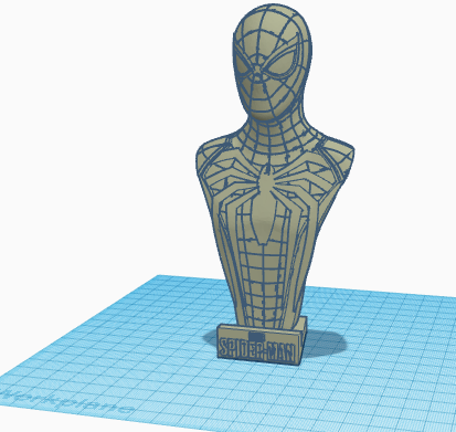 3d TinkerCad Spider-Man Ps4 Sign for Desk - Instructables