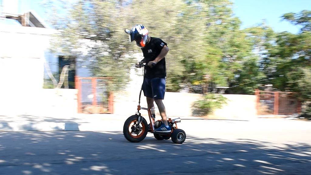 Chainsaw Engine Scooter