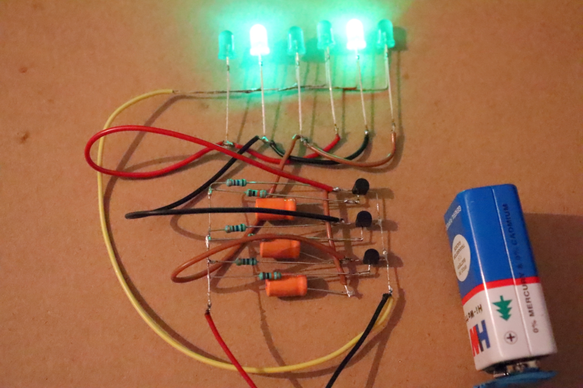 How to Make Best LED Chaser Circuit Without IC : 15 Steps - Instructables