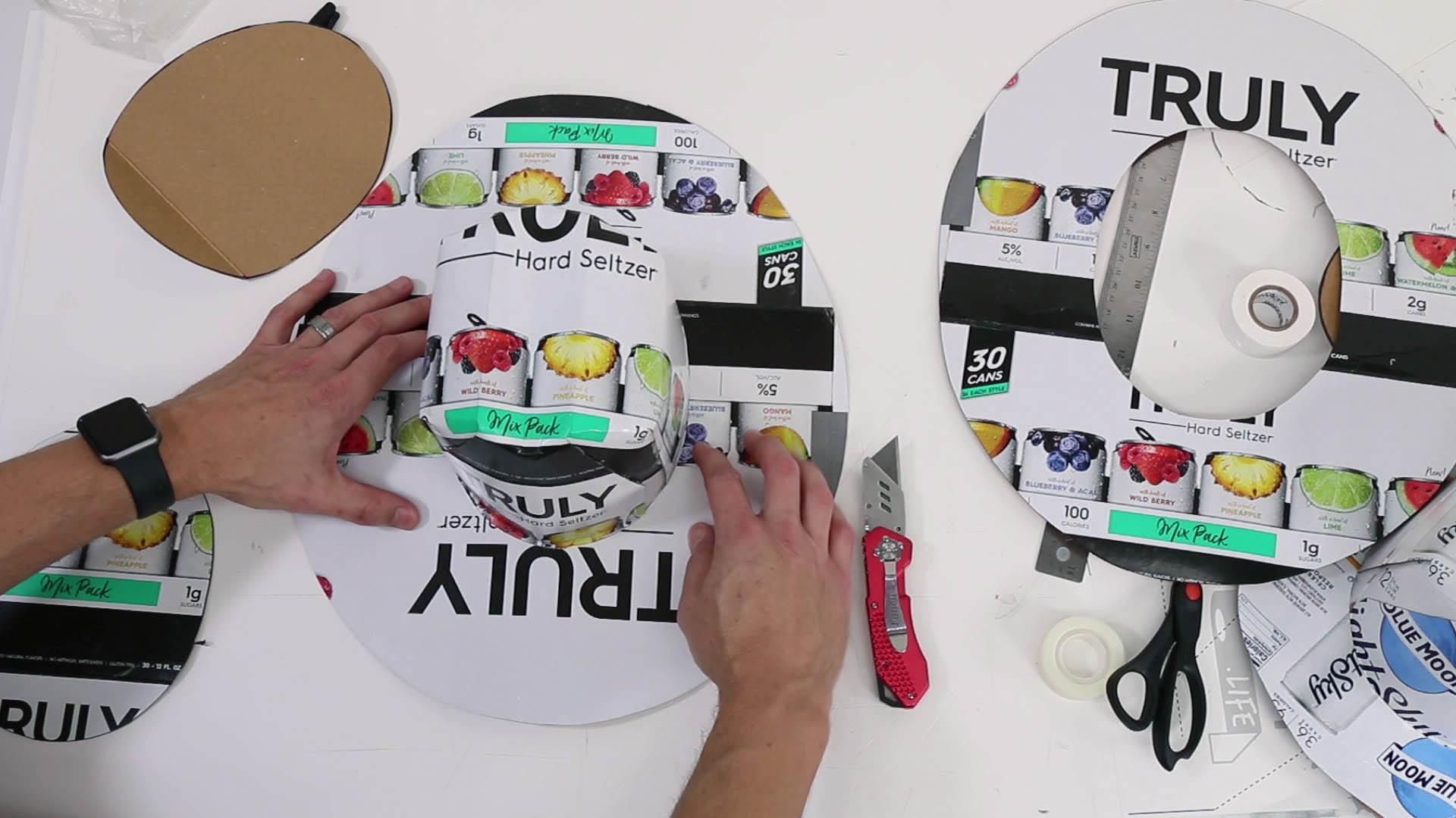 Beer Box Cardboard Cowboy Hat : 13 Steps (with Pictures) - Instructables