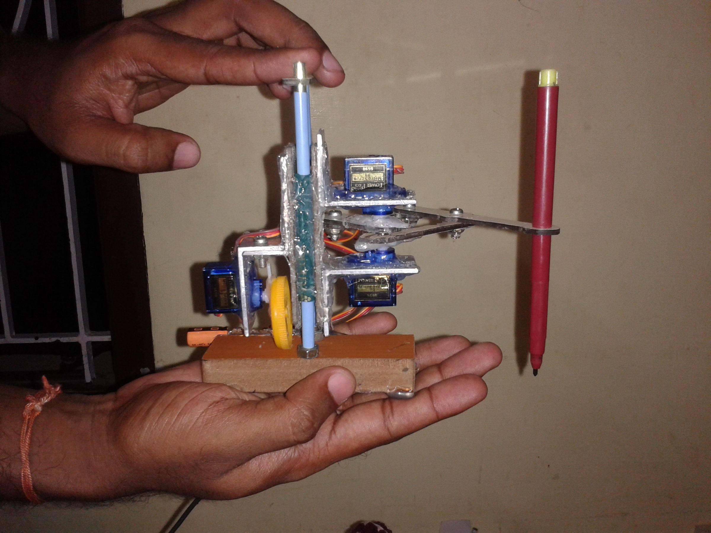 Cute Drawing Buddy V1, SCARA Robot - Arduino : 20 Steps (with Pictures ...