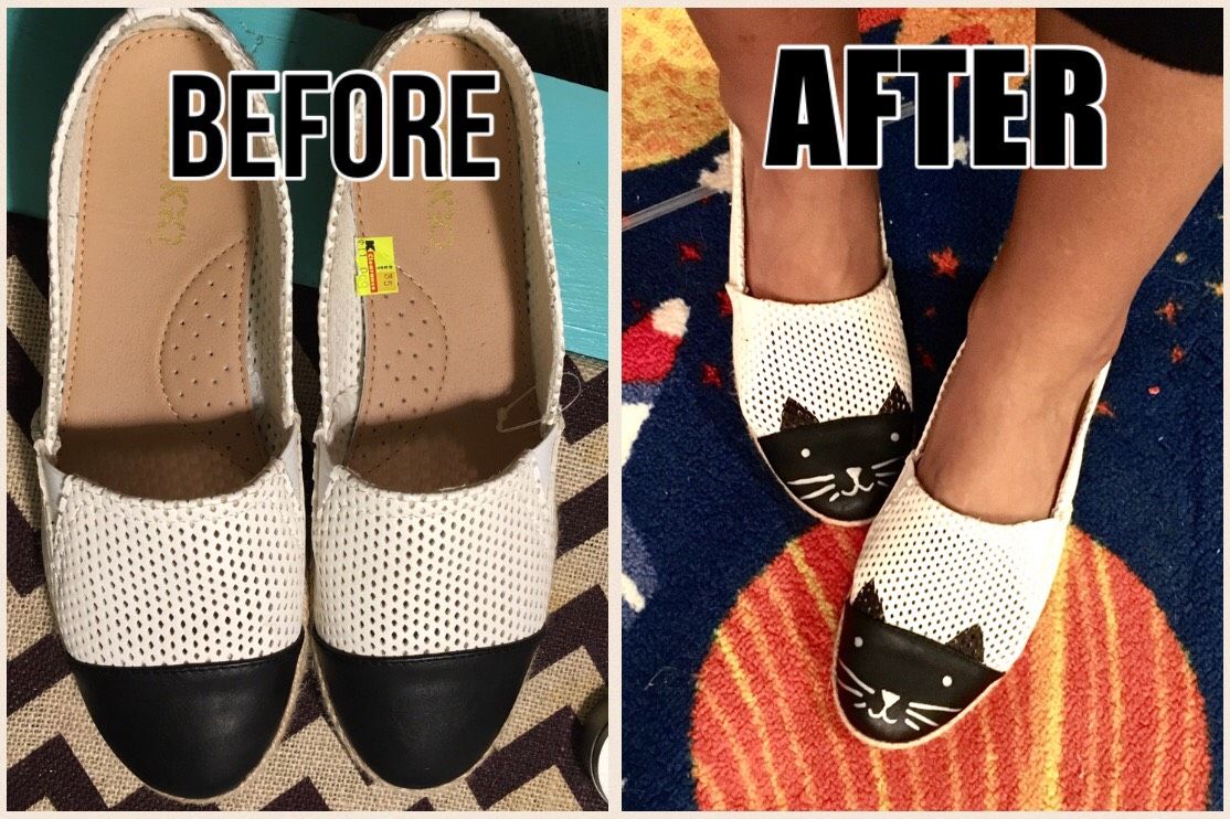 Cap Toe Shoes to Cat Shoes : 3 Steps (with Pictures) - Instructables
