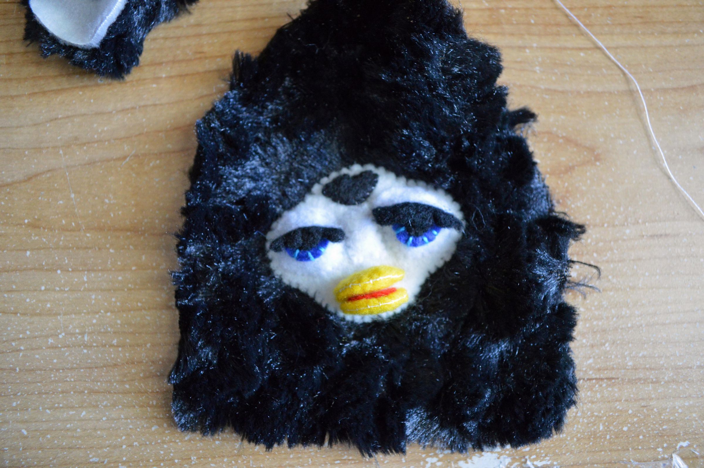 Make Your Own Long Furby (With "Vegan" Felt Faceplate) : 18 Steps ...