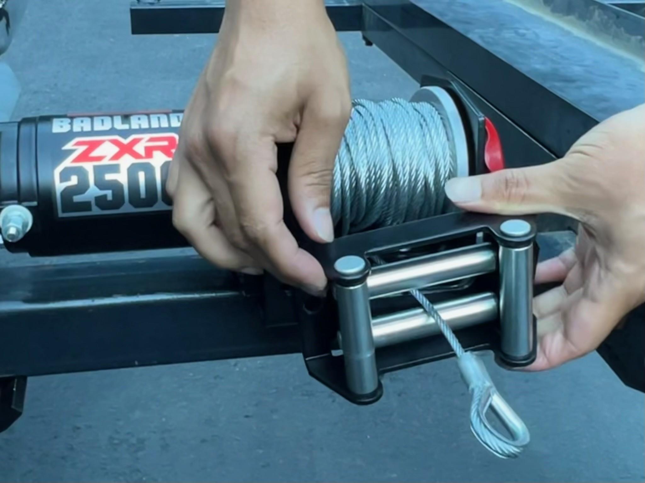DIY Winch Assisted Motorcycle Hitch Carrier (No-Weld) : 6 Steps (with ...