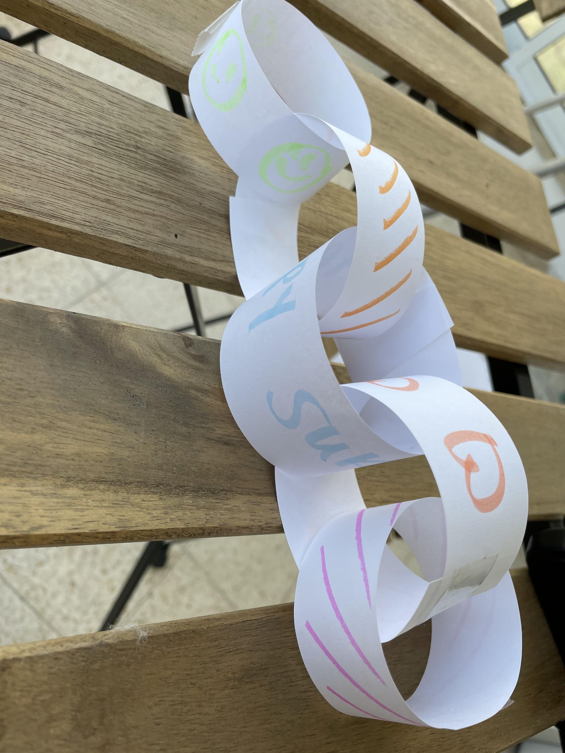 Paper Rings Chain Sukkah Decorations Under 5 Minutes! - DIY : 5 Steps ...