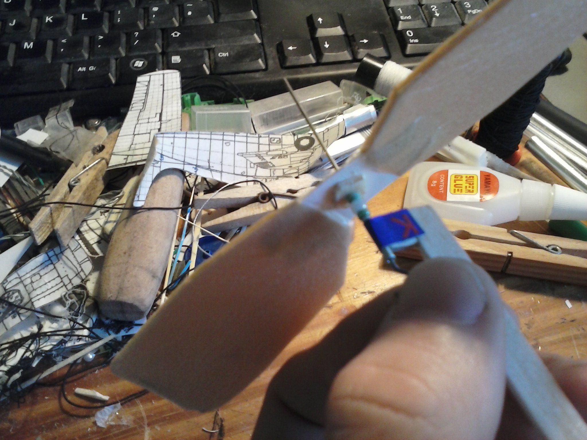 Rubber Band Powered Aeroplane : 3 Steps (with Pictures) - Instructables