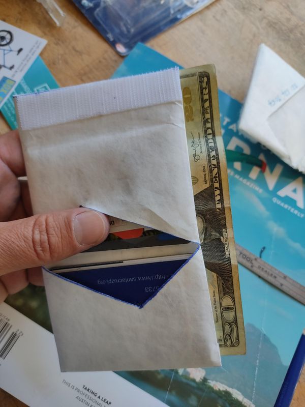Tyvek Wallet - Smaller, Simpler, and Way Better! : 7 Steps (with ...