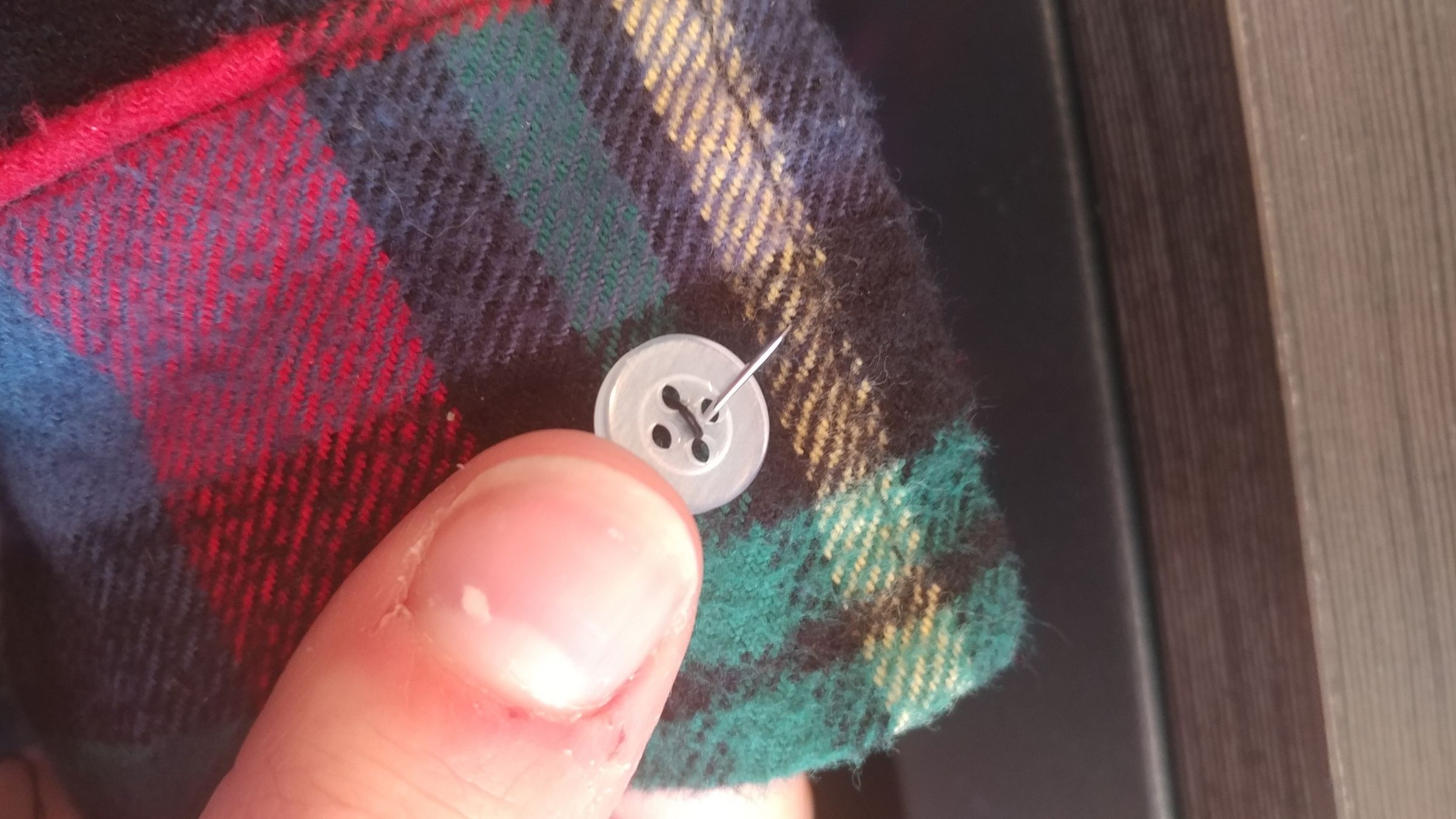 DIY Button Repair : 6 Steps (with Pictures) - Instructables