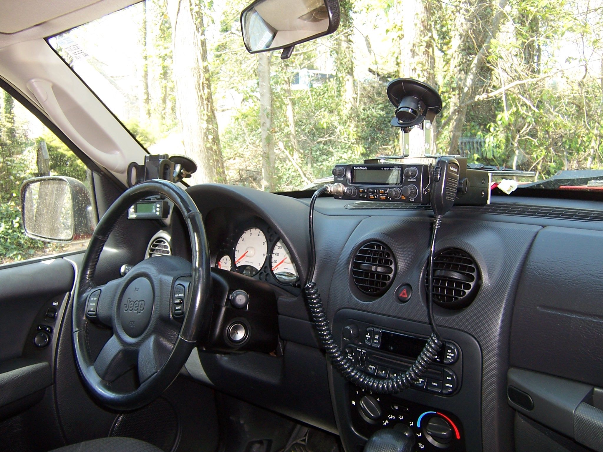 Ham Radio Mount Ideas for 2004 Jeep Liberty - Instructables