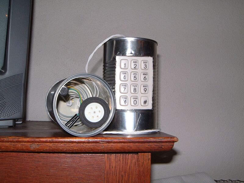 The Can Phone : 7 Steps - Instructables