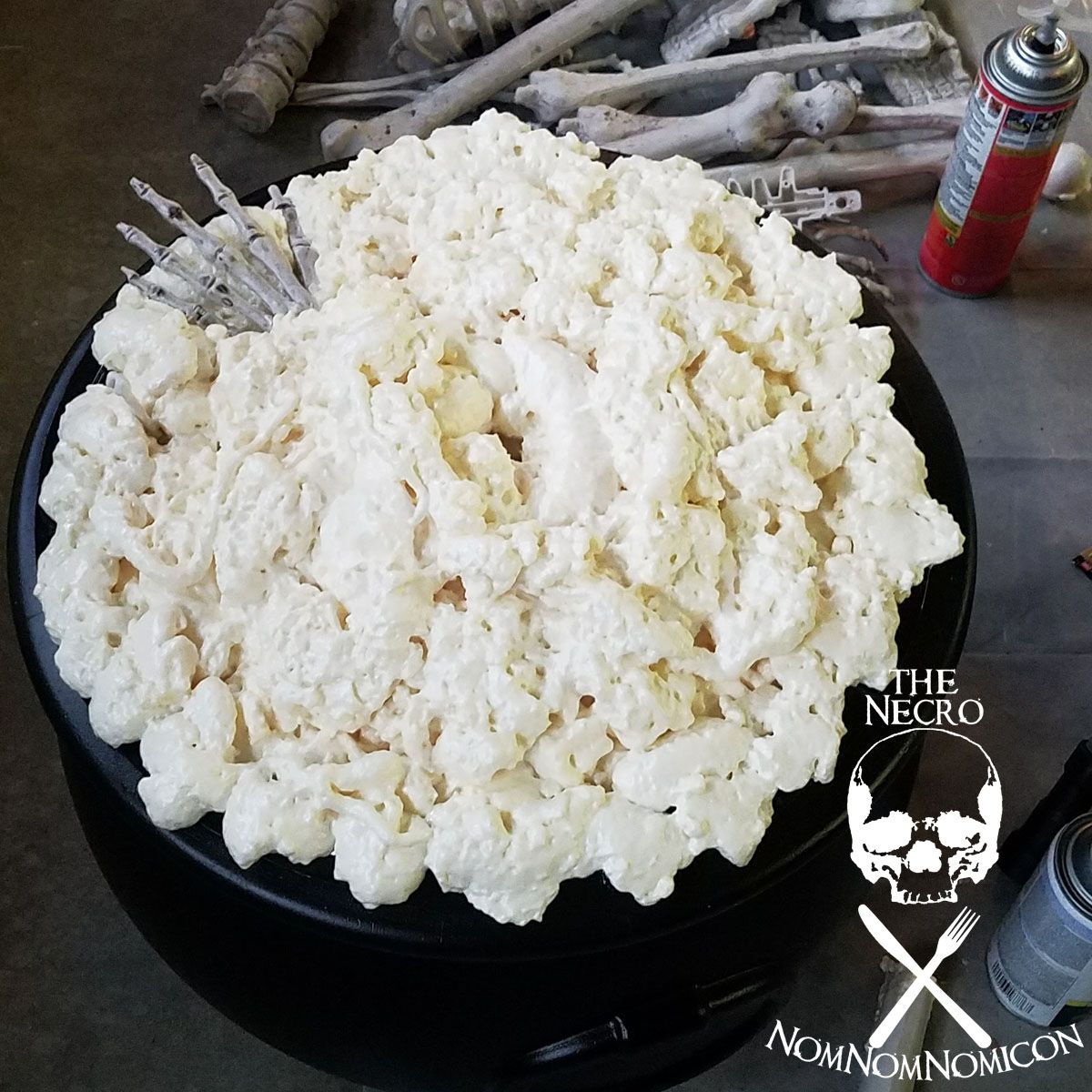Halloween DIY: Glow in the Dark Smoking Cauldron : 10 Steps (with ...