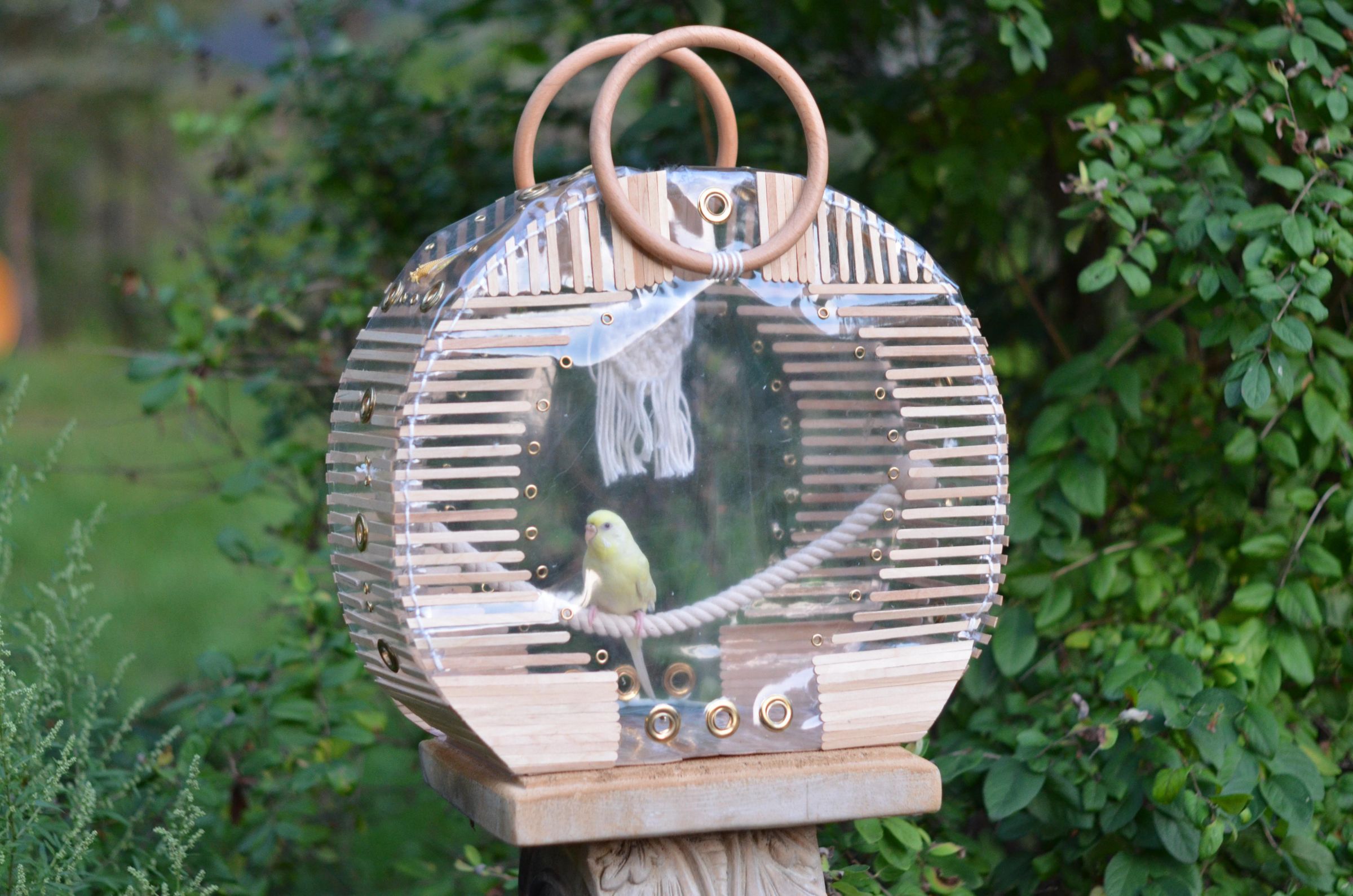 Bamboo Bird Bag (Bird Carrier) : 11 Steps (with Pictures) - Instructables