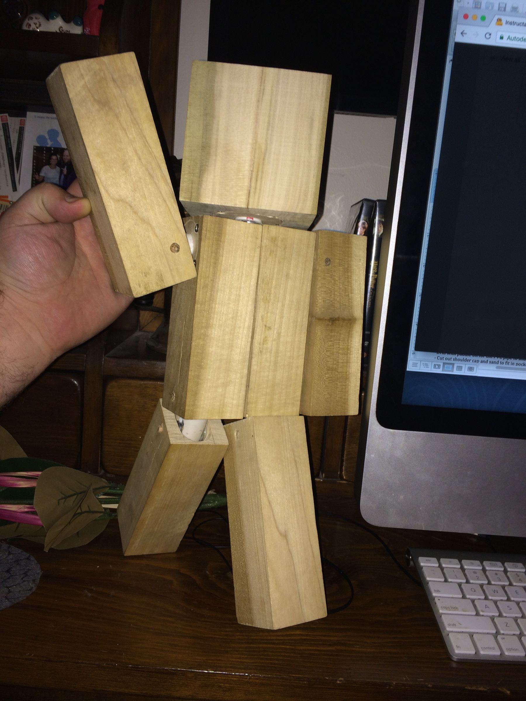 Minecraft Wooden Warrior : 11 Steps (with Pictures) - Instructables