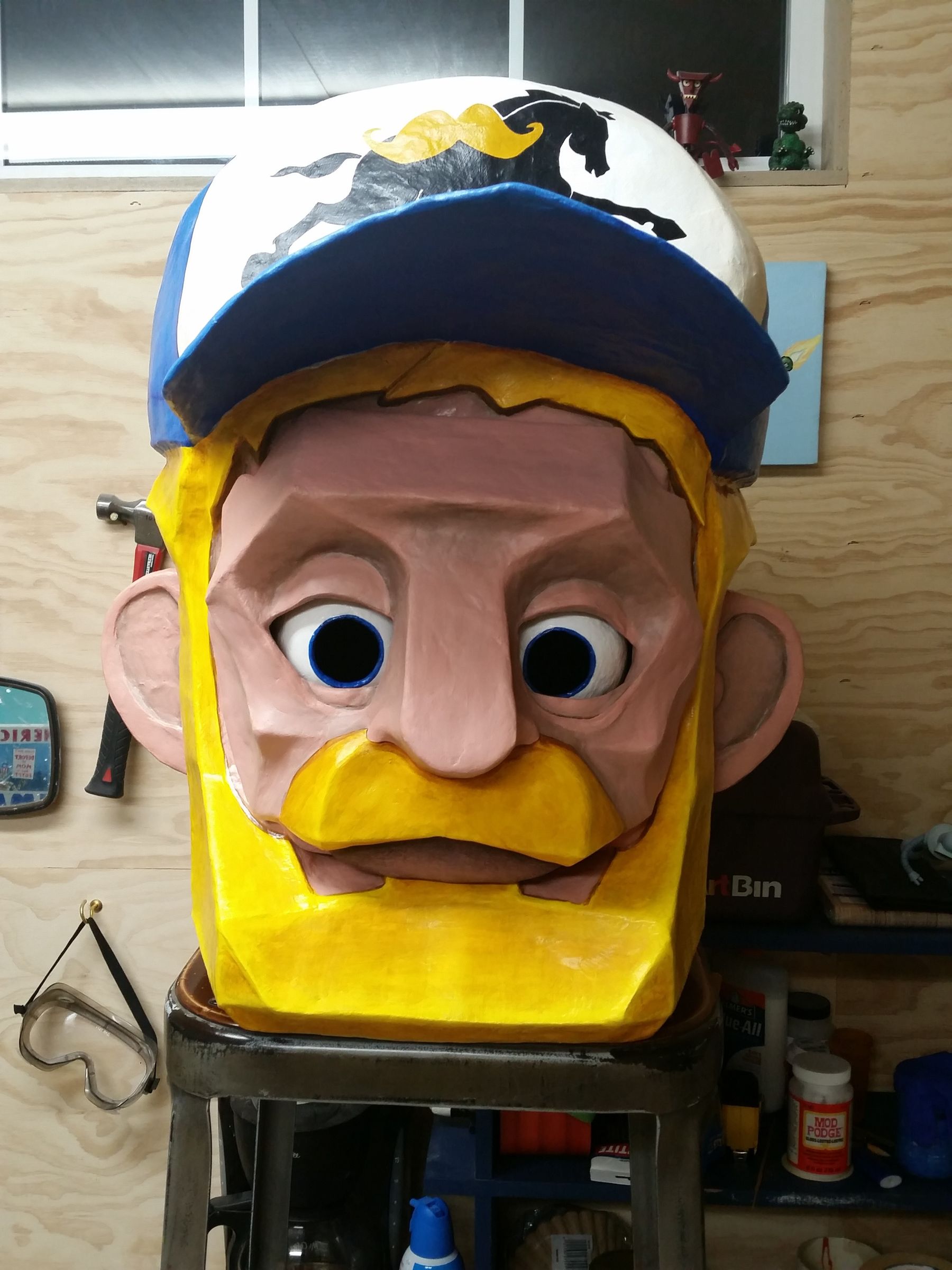 Robot Redneck Mask : 10 Steps (with Pictures) - Instructables