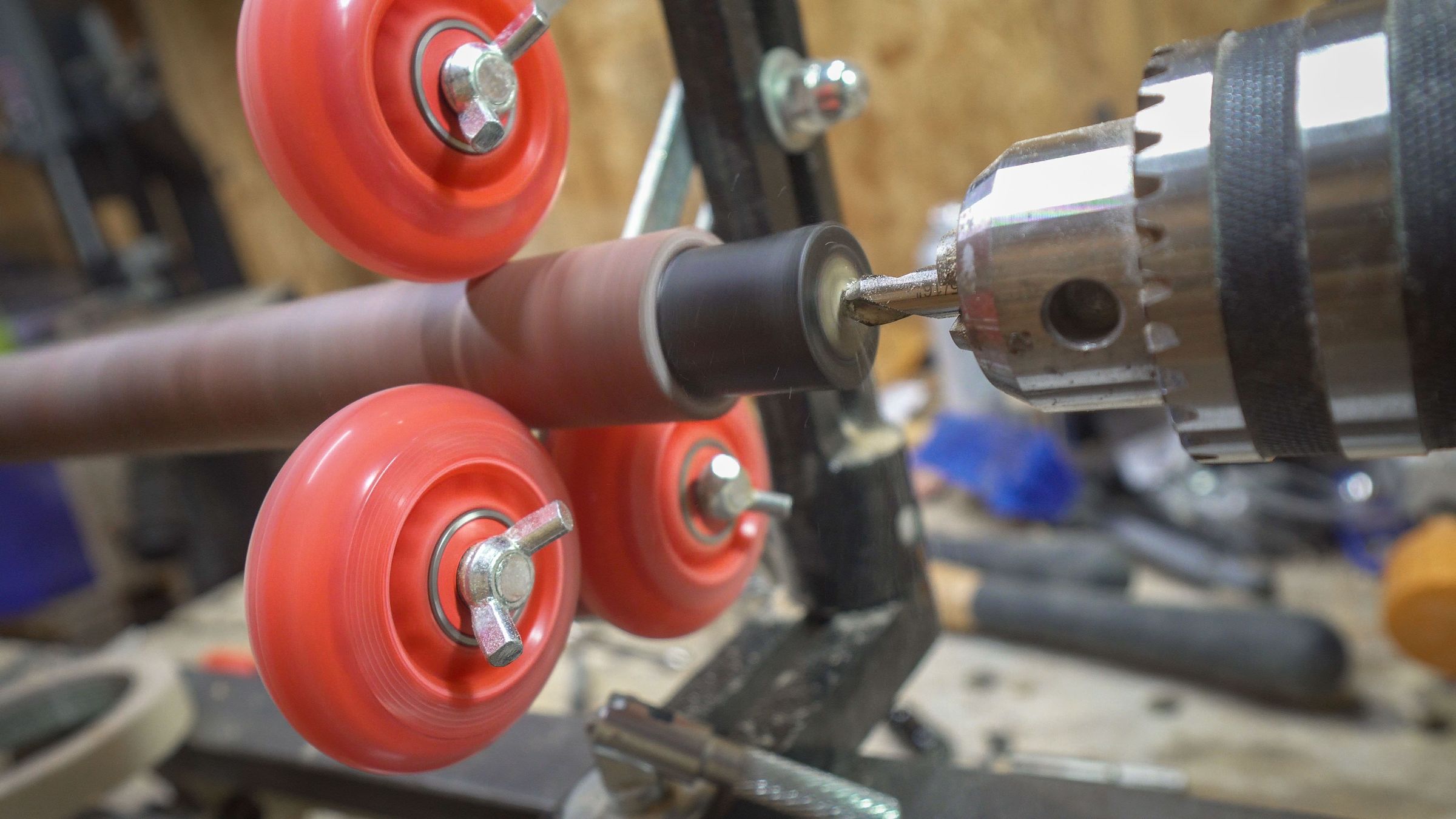 How to Make a Custom Hybrid Epoxy Pool Cue Using a Wood Lathe : 19 ...