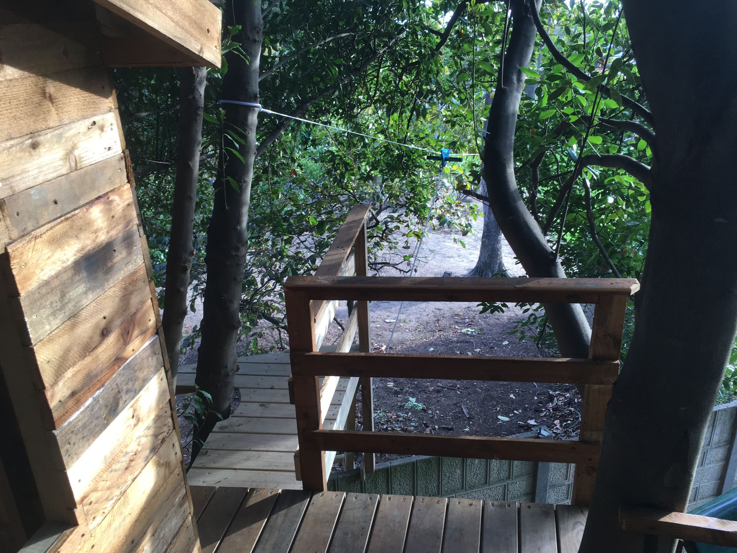 Simple Pallet Tree House