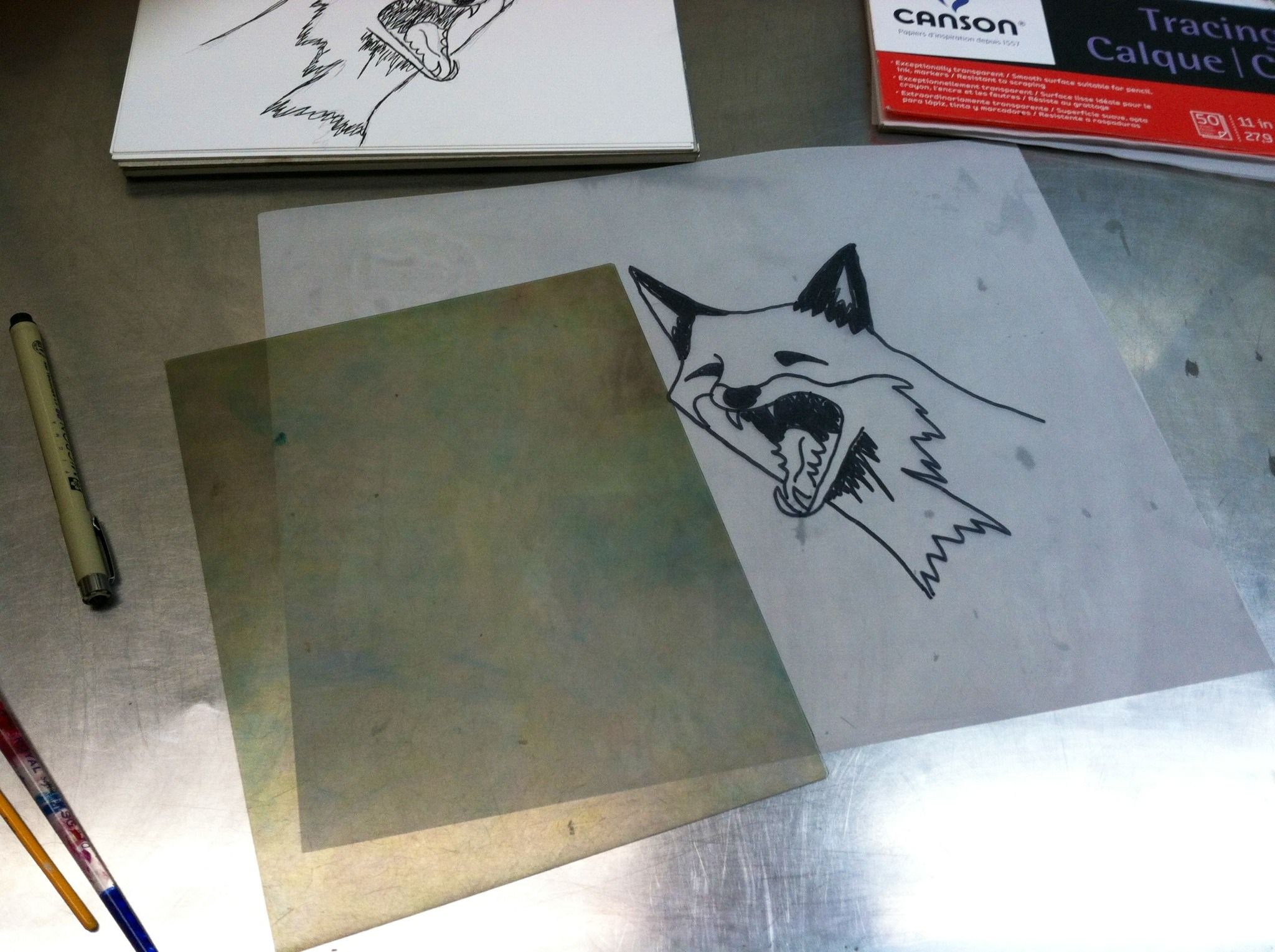 How to Make a Multi-colored Monotype : 9 Steps - Instructables