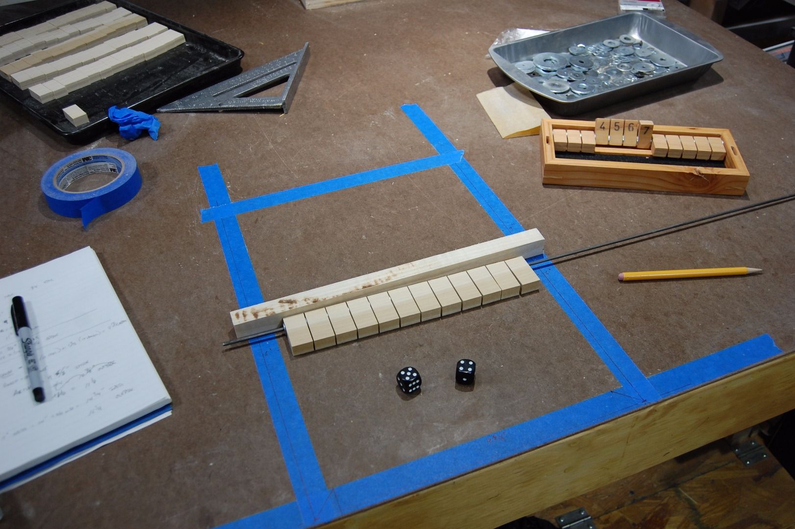 2 Player Shut the Box Game : 16 Steps (with Pictures) - Instructables