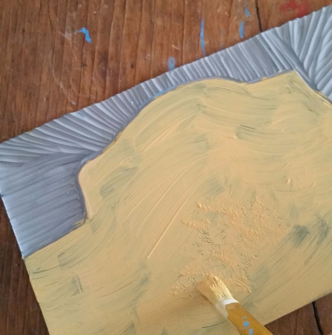 Hand-painted Reduction Linoleum Print : 7 Steps - Instructables