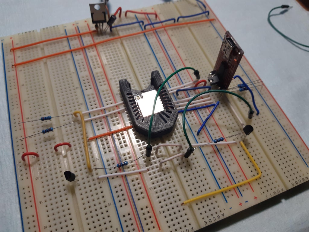 Diy Esp8266 Esp 12 Socket Snap Fit Breadboard Friendly No Soldering