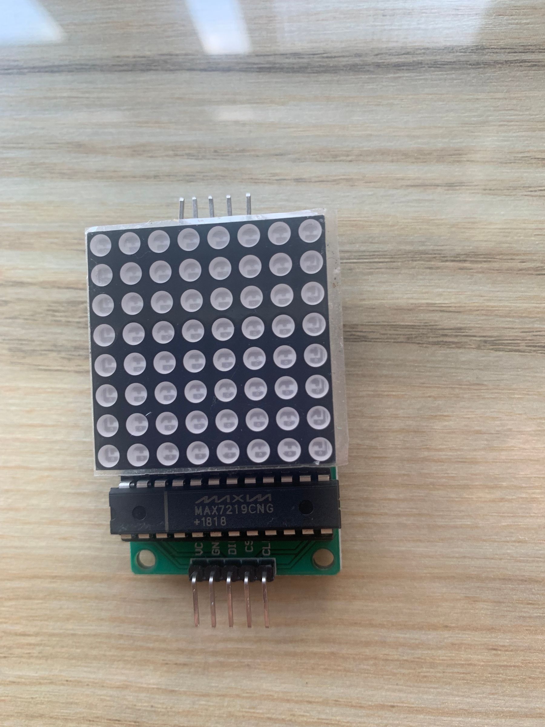 Arduino 8x8 LED Matrix With Button : 5 Steps - Instructables