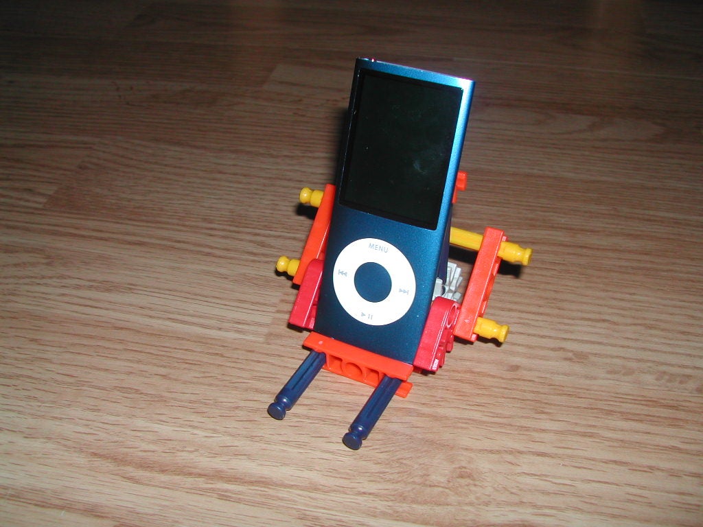 KNEX - Support Ipod Nano Chromatique - Instructables