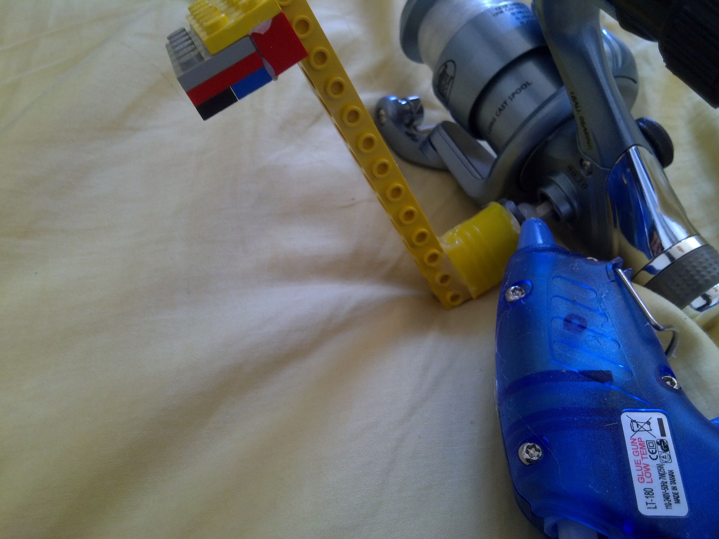 Mend Your Fishing Reel Handle With Lego RXT! - Instructables