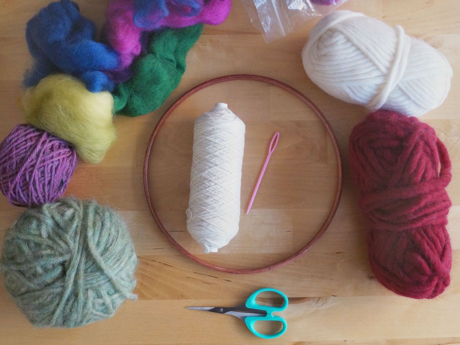 Woven Hoop Art : 9 Steps (with Pictures) - Instructables