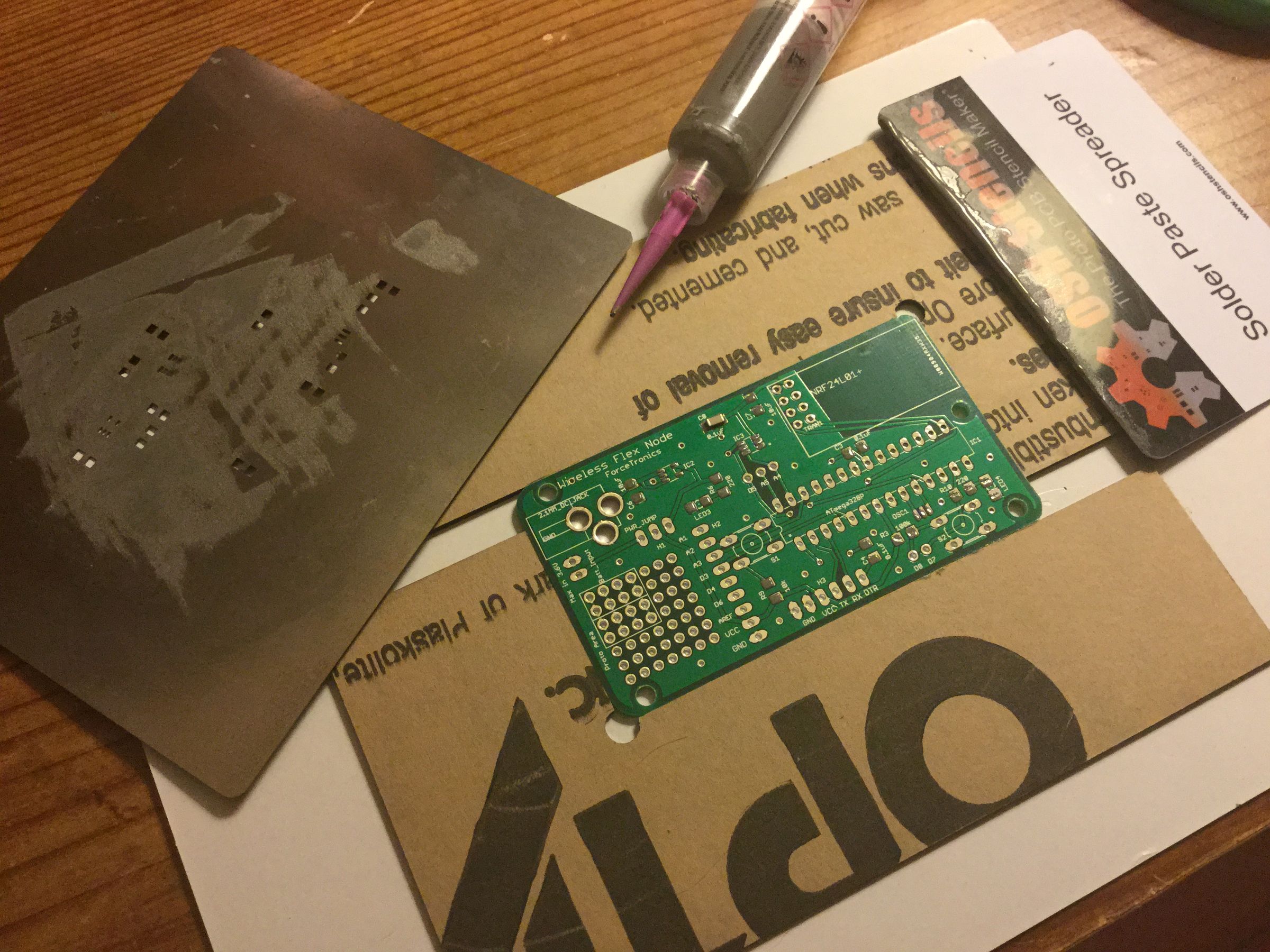 How to Use a Stencil for PCB Assembly - Instructables