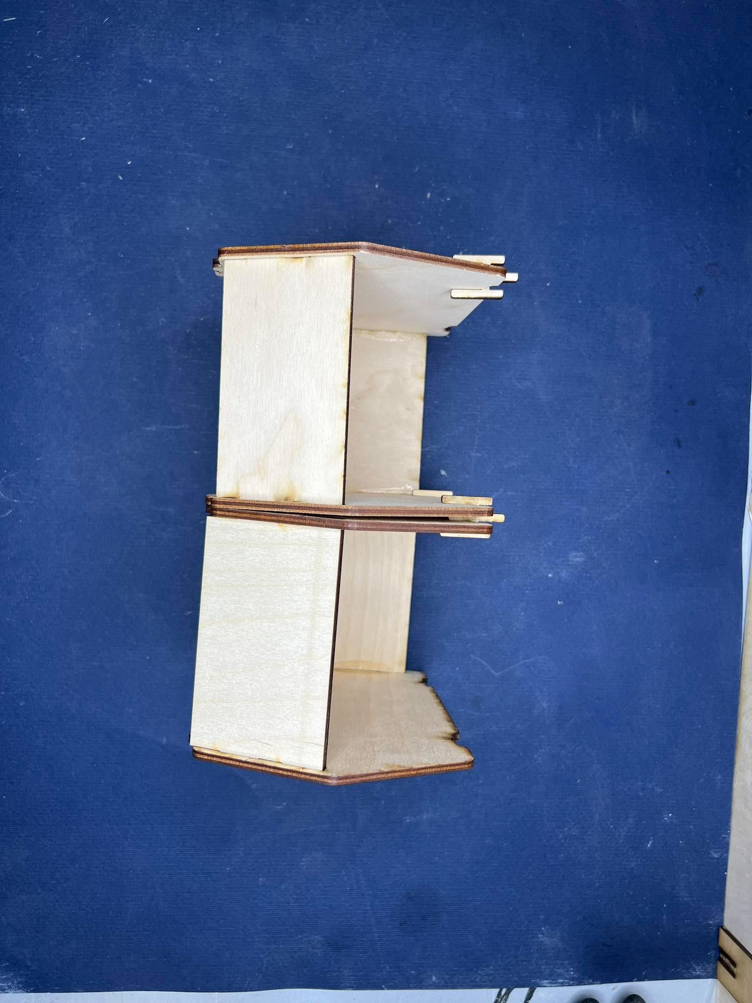 DIY Laser Cut Desk Organizer Stackable Boxes (Linbins) : 4 Steps (with ...