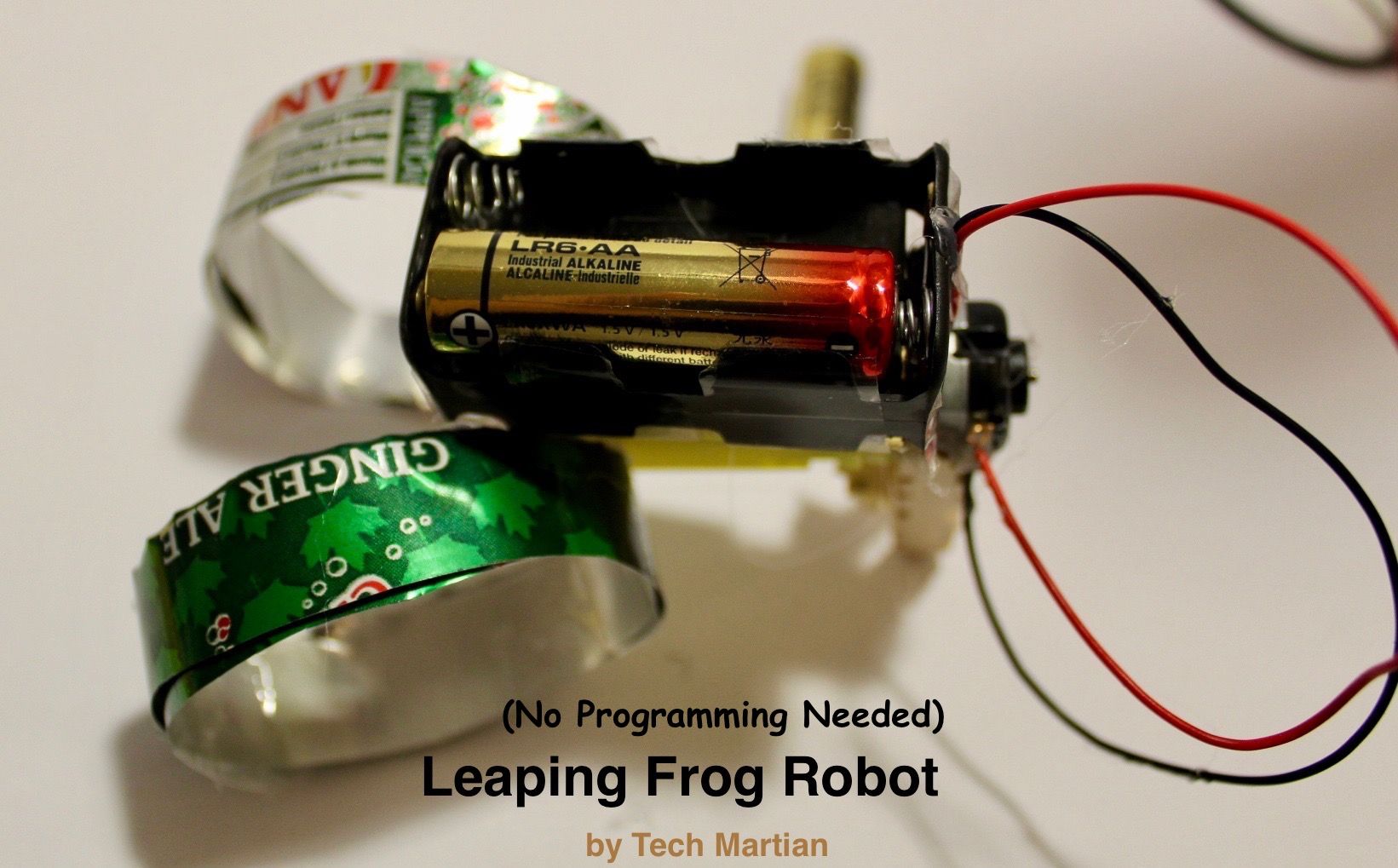 Simple Leaping Robot Frog : 10 Steps - Instructables