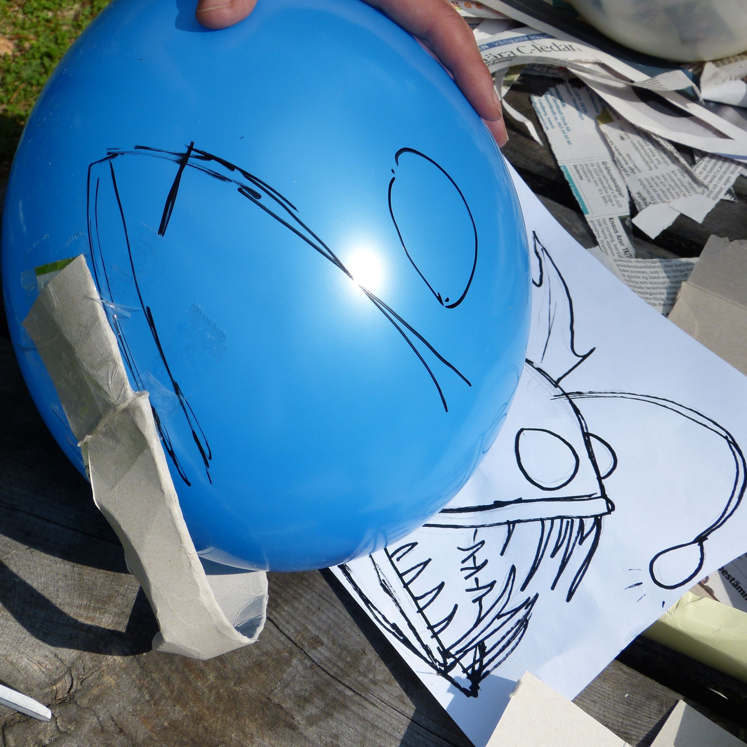 Angler Fish Pinata and Silly Blindfold : 21 Steps (with Pictures ...