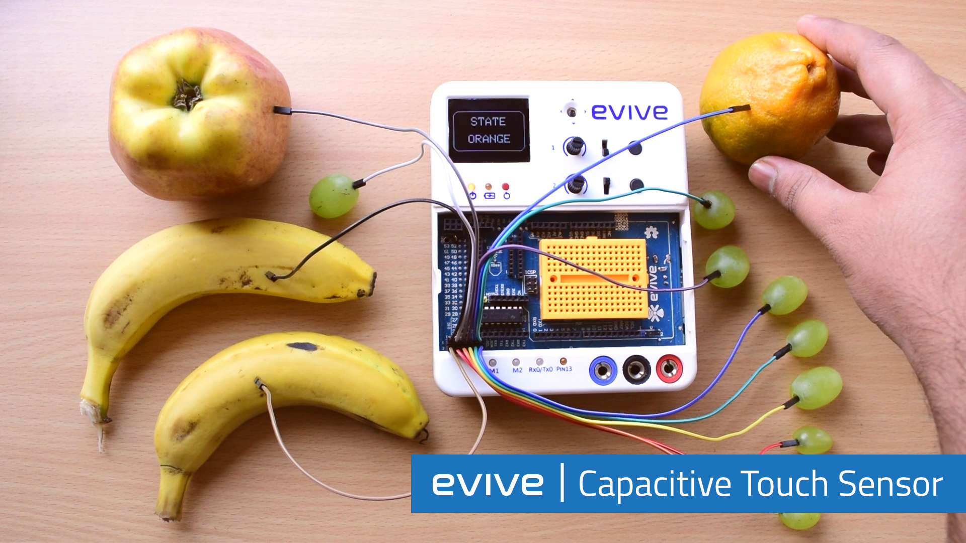 Capacitive Touch With Evive (Arduino Based Controller) : 6 Steps (with ...