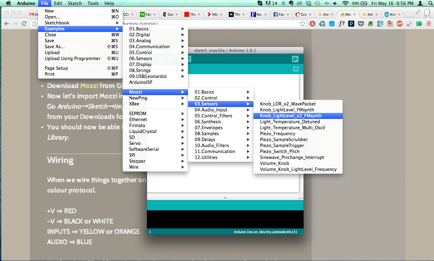 Using Mozzi Library With 5 Potentiometers : 5 Steps (with Pictures ...