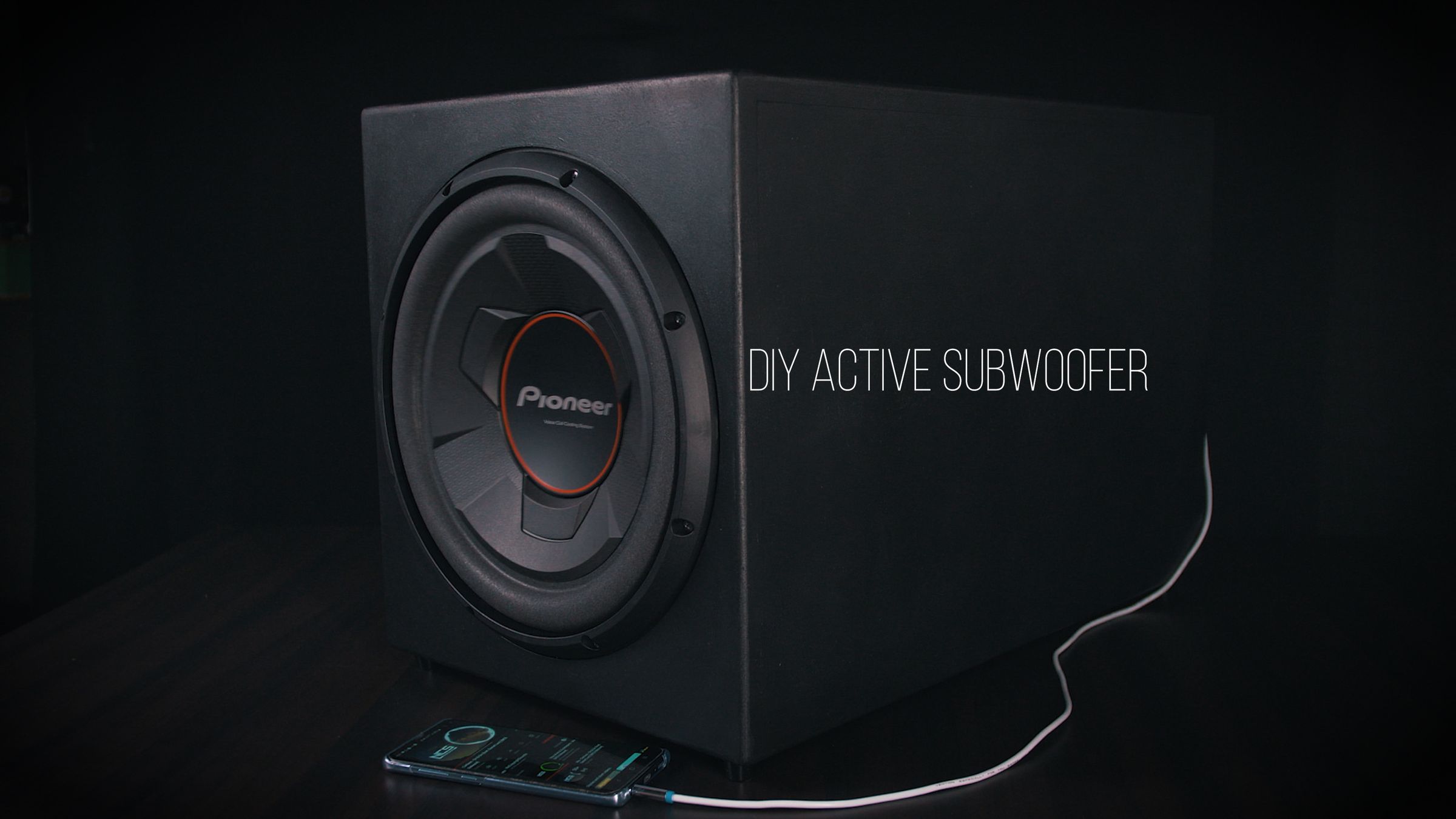 DIY Down Firing Port Active Subwoofer : 18 Steps (with Pictures ...
