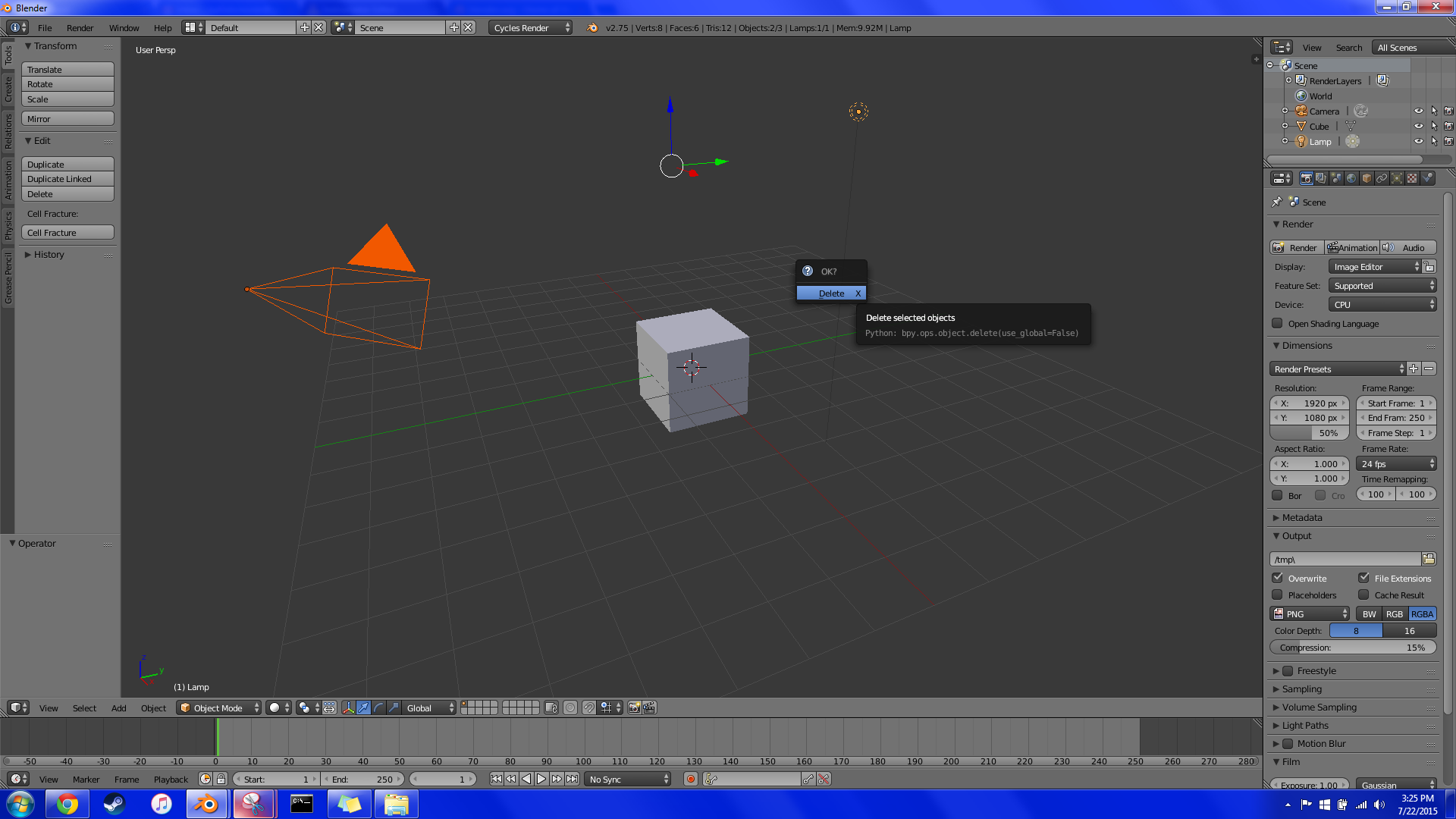 How to Texture a Cube in Blender : 4 Steps - Instructables