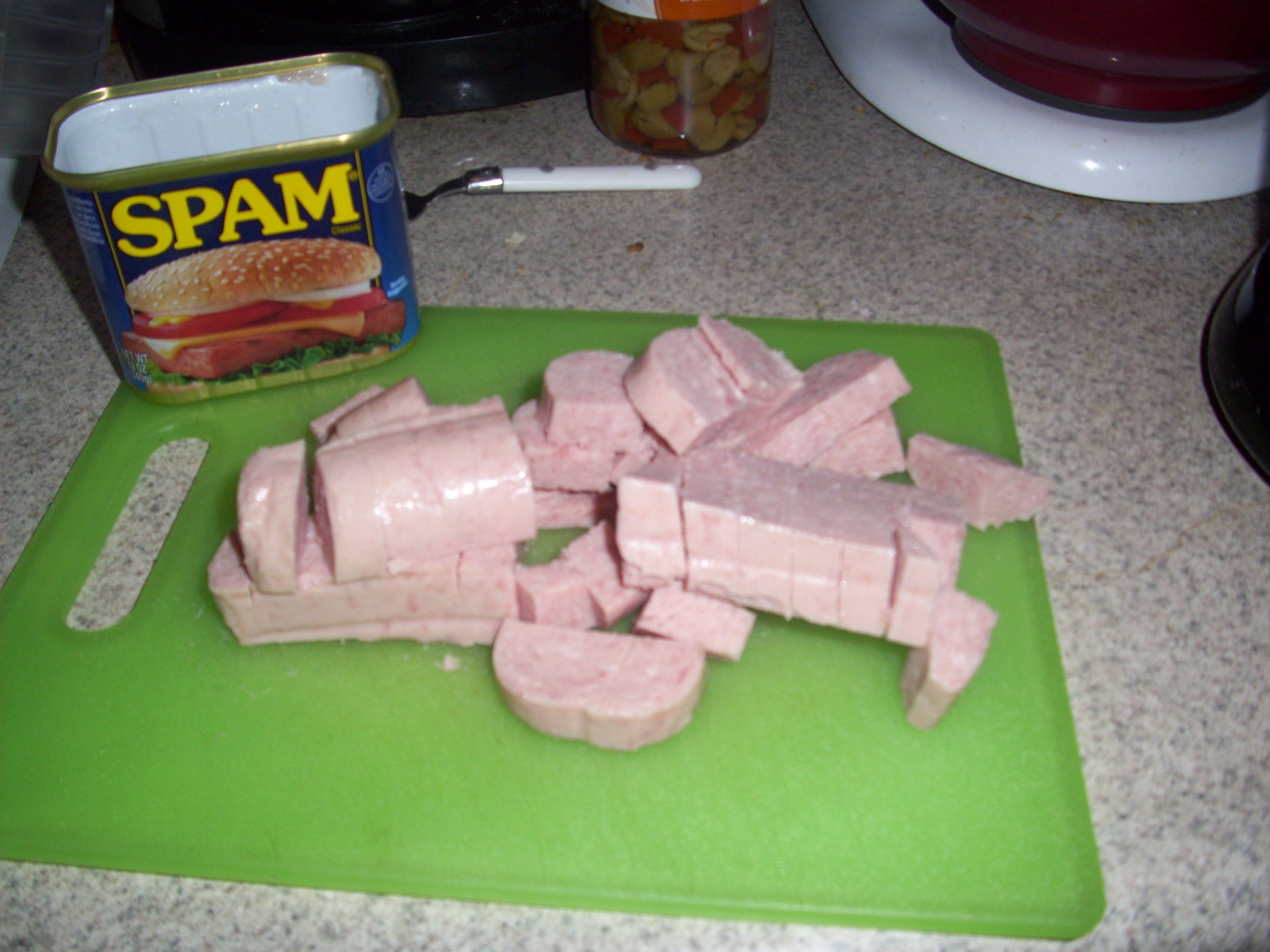 Fancy Spam Appetizer Sandwiches : 5 Steps - Instructables